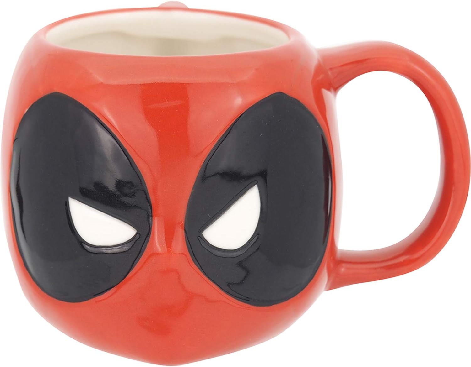 Amazon.com | Marvel SAN3049 Grihill Face Mug, Deadpool: Coffee Cups & Mugs