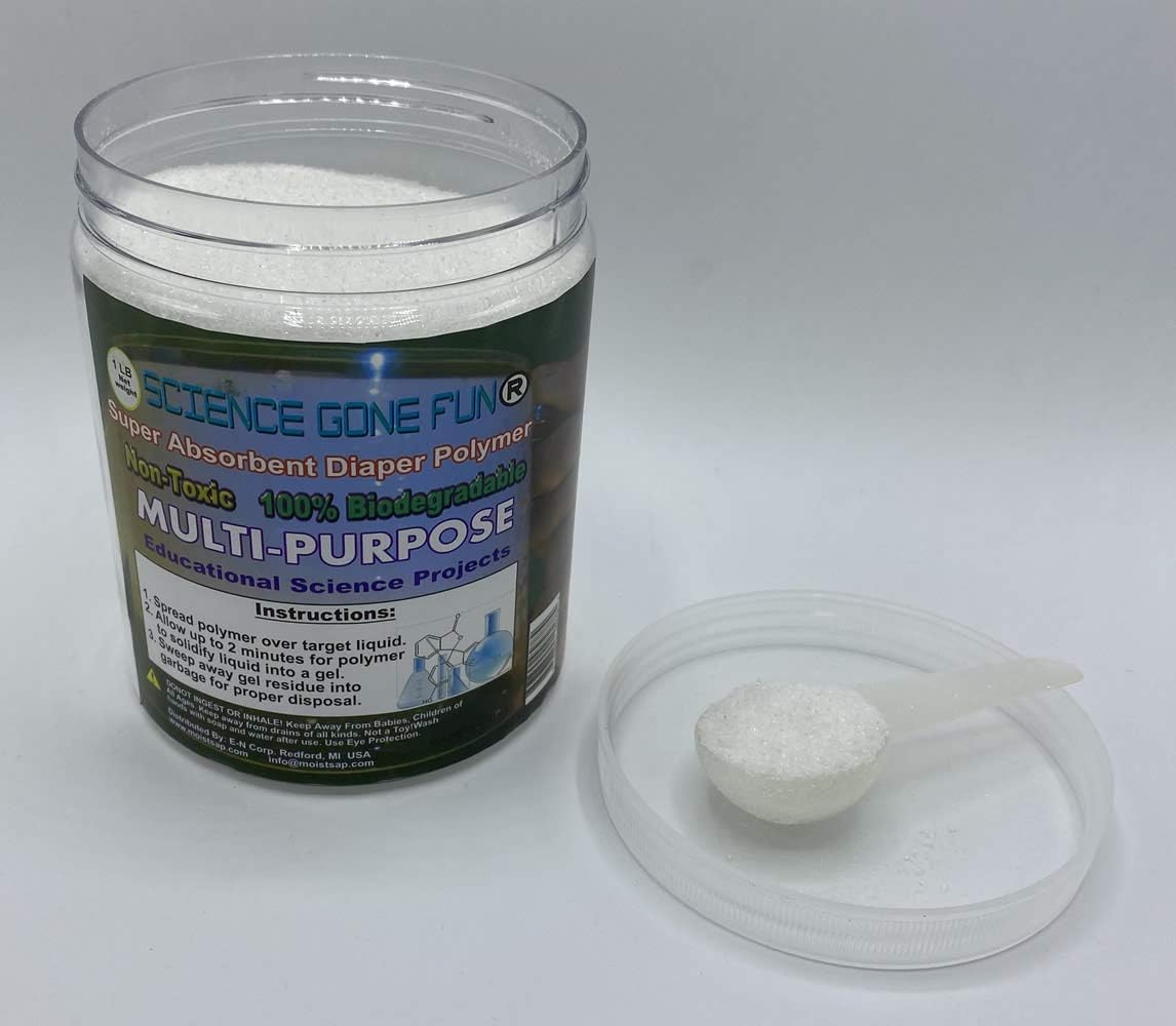 Magic Super Slush Powder Turn Liquids Into Solids Instantly. Great ...