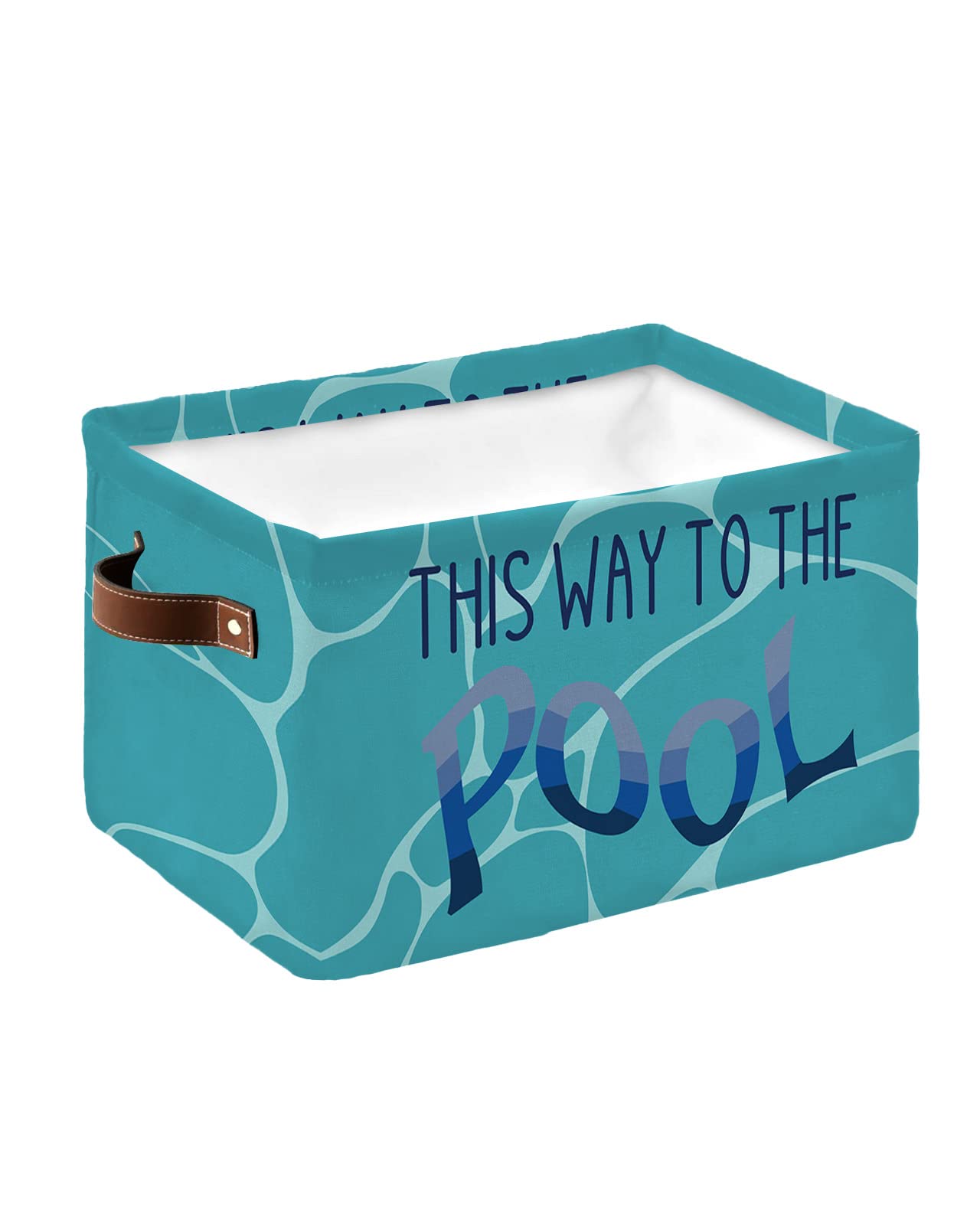 Amazon.com - Blue Beach Storage Basket Waterproof Cube Storage Bin ...