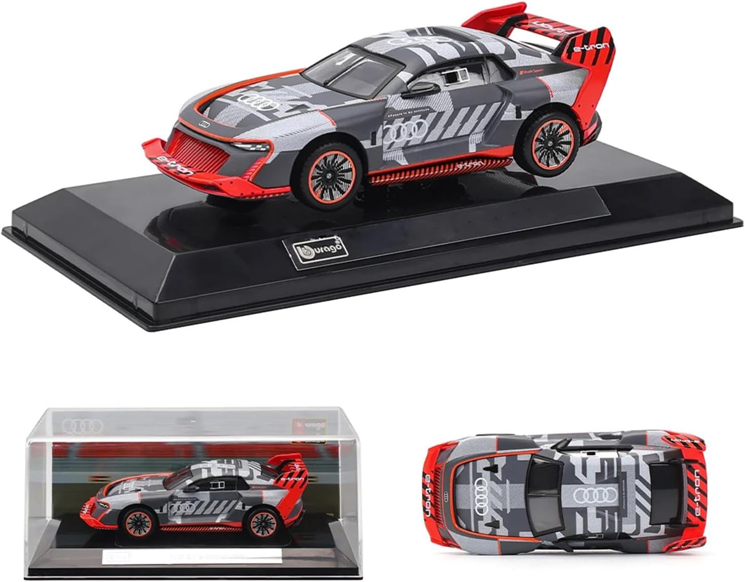 Amazon.com: Audi S1 e-tron Quattro Model Collection Race Diecast Metal ...