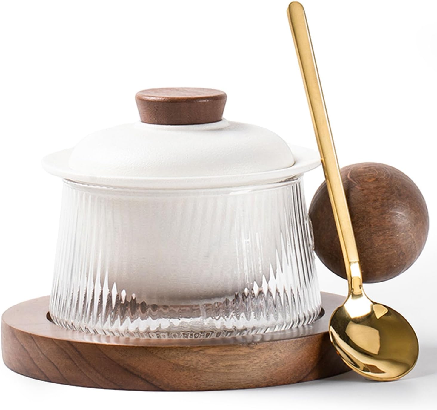 Amazon.com: DIF DECO Tea Cup with Infuser and Lid,Glass Tea Mugs with ...