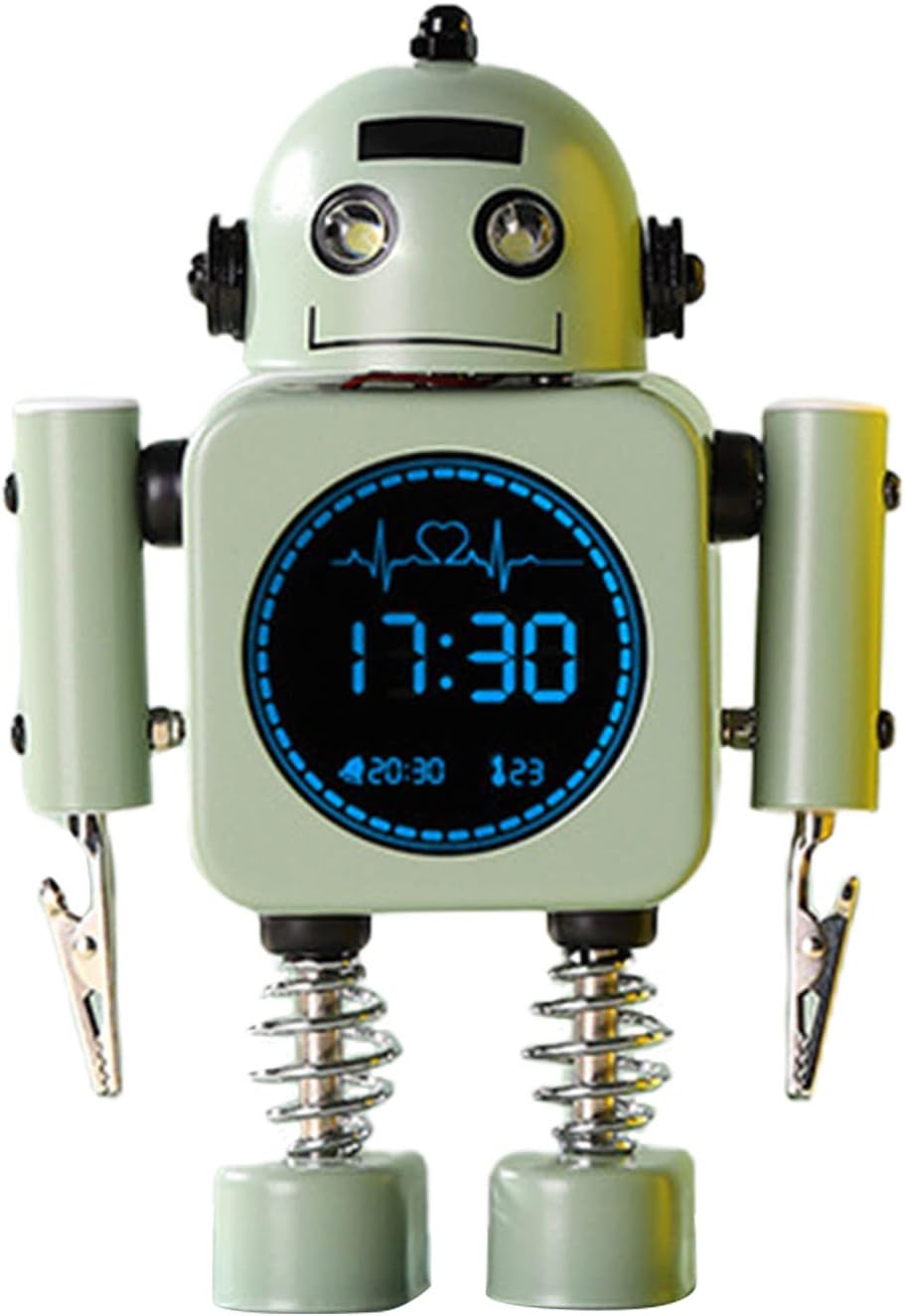 Amazon.com: BEIYINAI Robot for Smart Digital Alarm Clock with Snooze ...