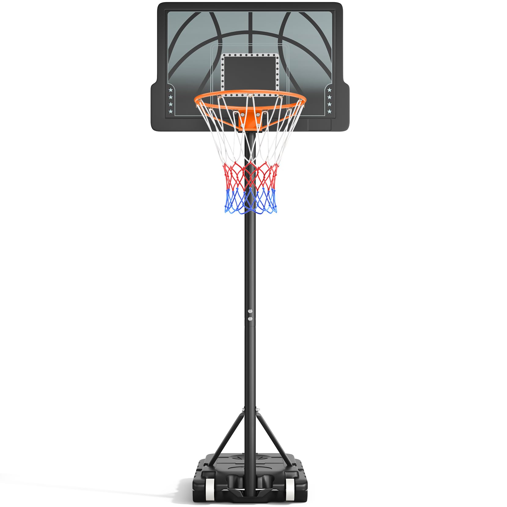 Basketball Hoops Outdoor Kids Basketball Hoop And Stand Adjustable