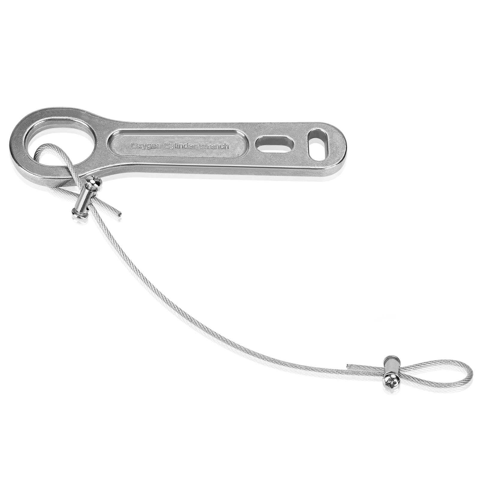Snapklik.com : Metal Oxygen Cylinder Wrench For CGA-870 Valves - Oxygen Key
