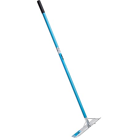 OX Pro Aluminium Concrete Rake - With Hook : Amazon.es: Jardín