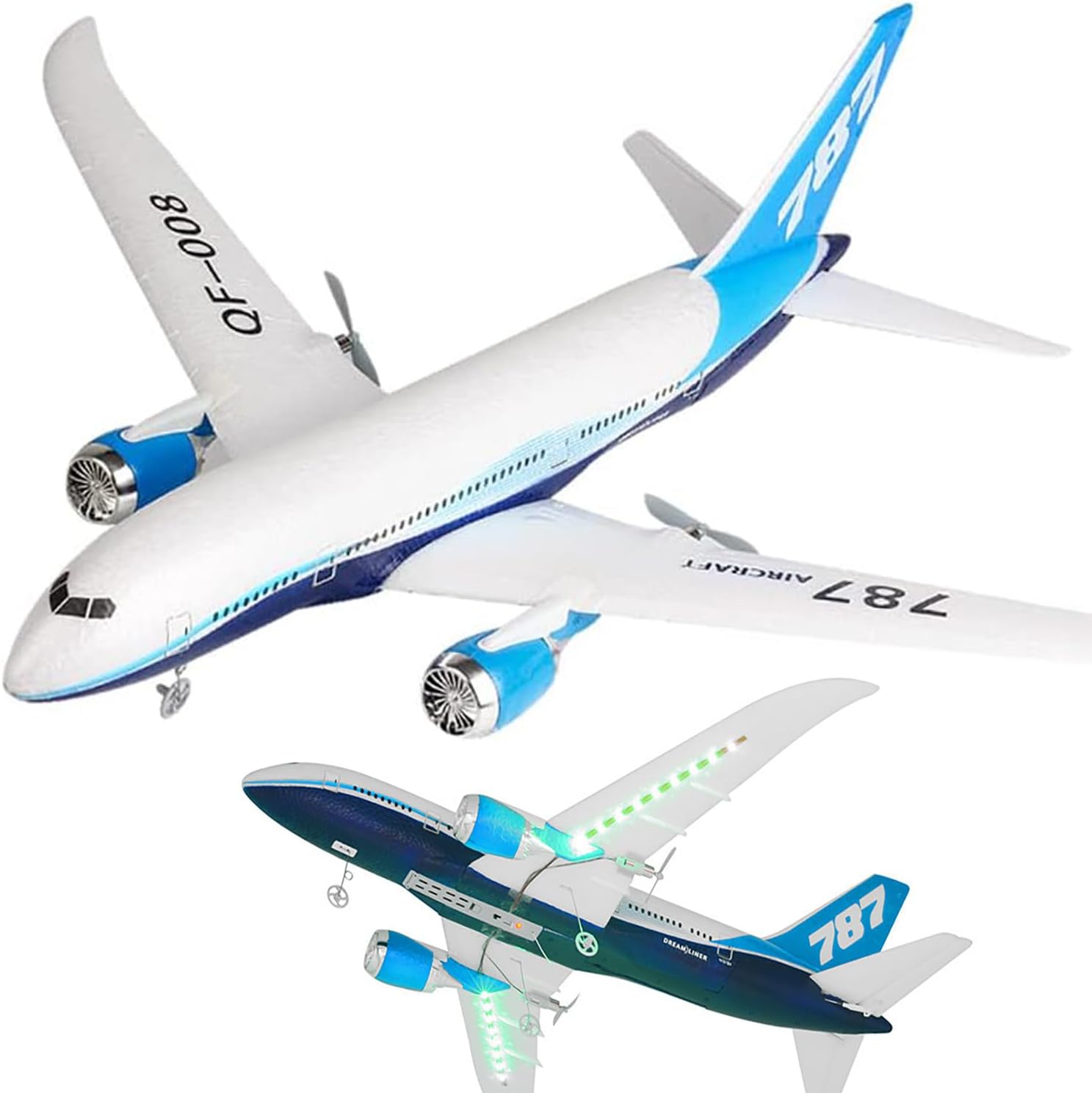 Amazon.com: QF008 787 Remote Control Fixed-Wing Aeroplanes Aircraft ...
