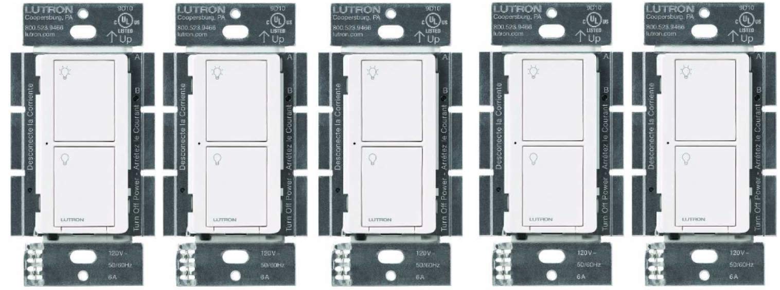 Buy Lutron Caseta Smart Lighting Switch for All Bulb Types or Fans ...