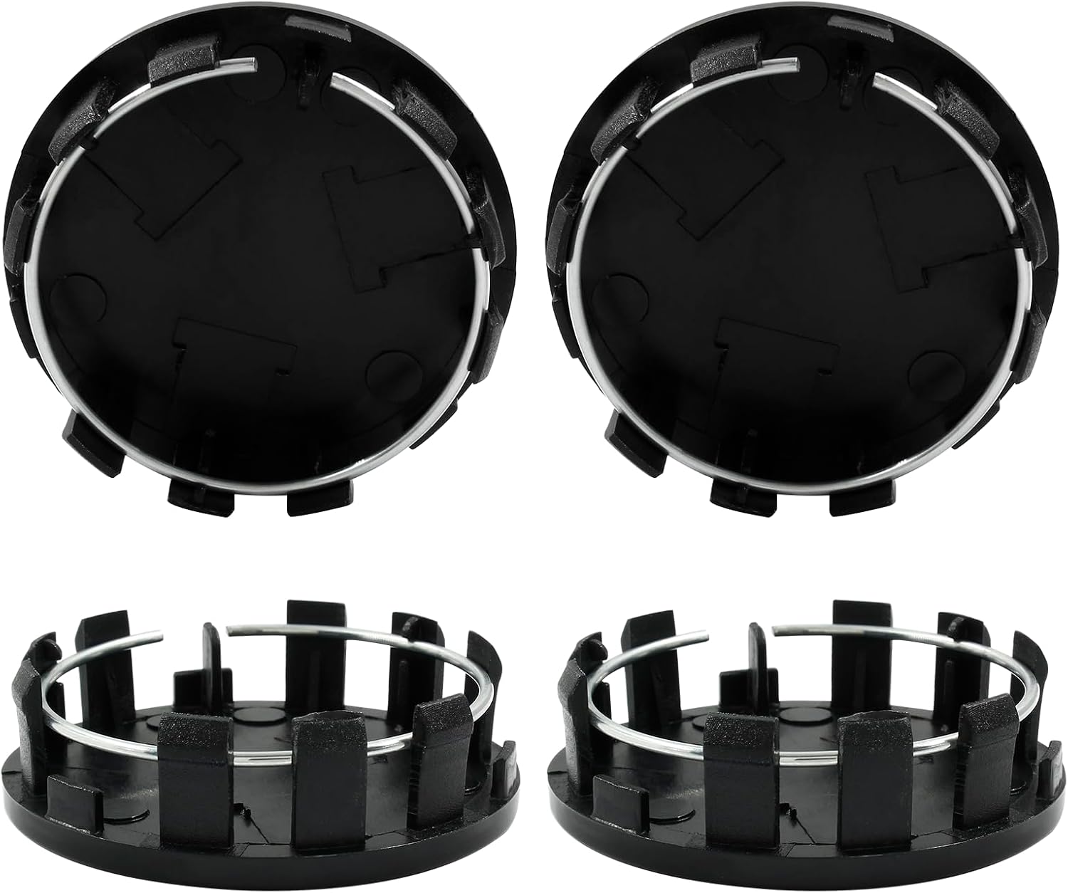 Amazon.com: BokWin 4 Pcs 54mm/2.13 Inch Wheel Center Hub Caps Mini Tyre ...