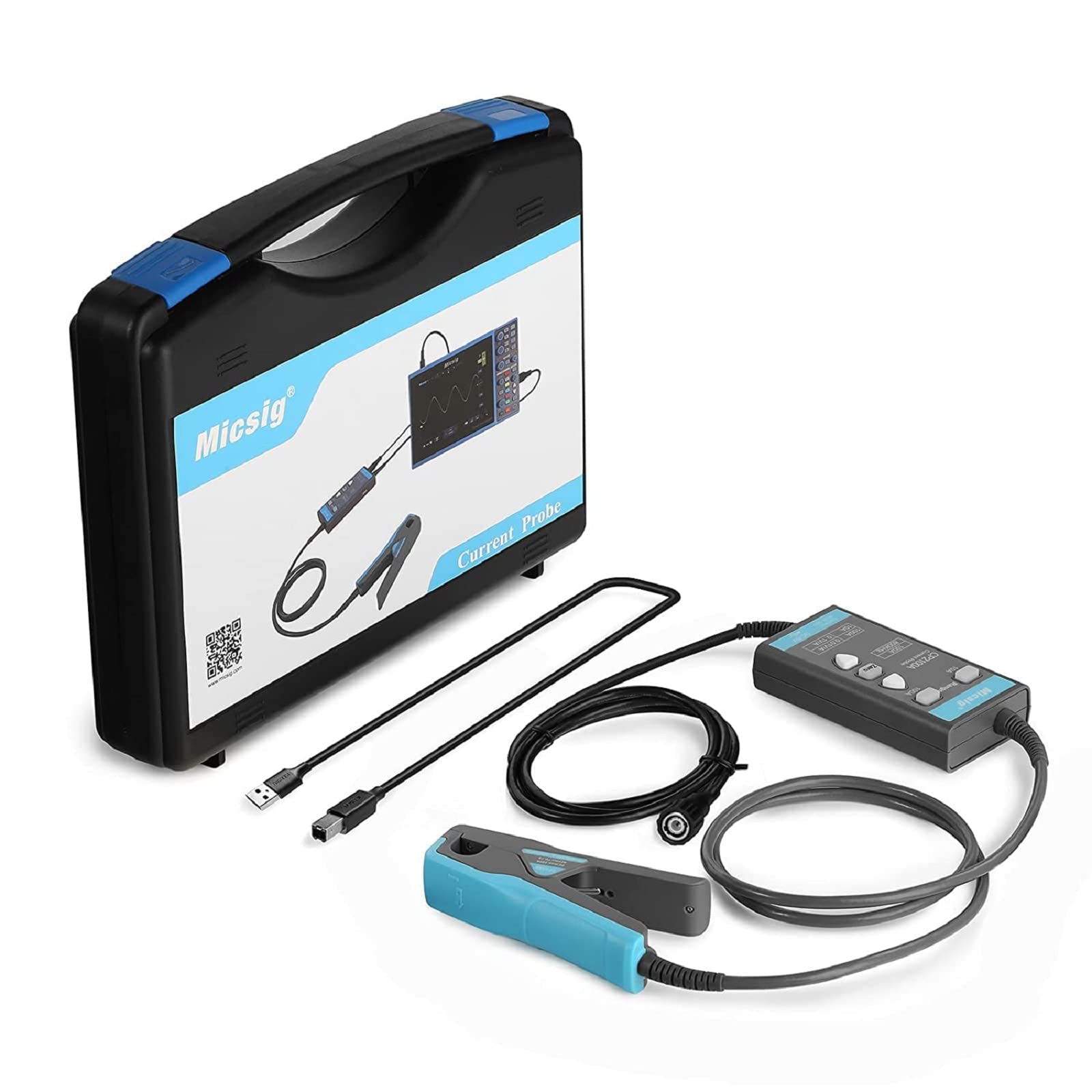 CP2100B Micsig Oscilloscope Probe AC/DC Current Probes, 2.5MHz ...