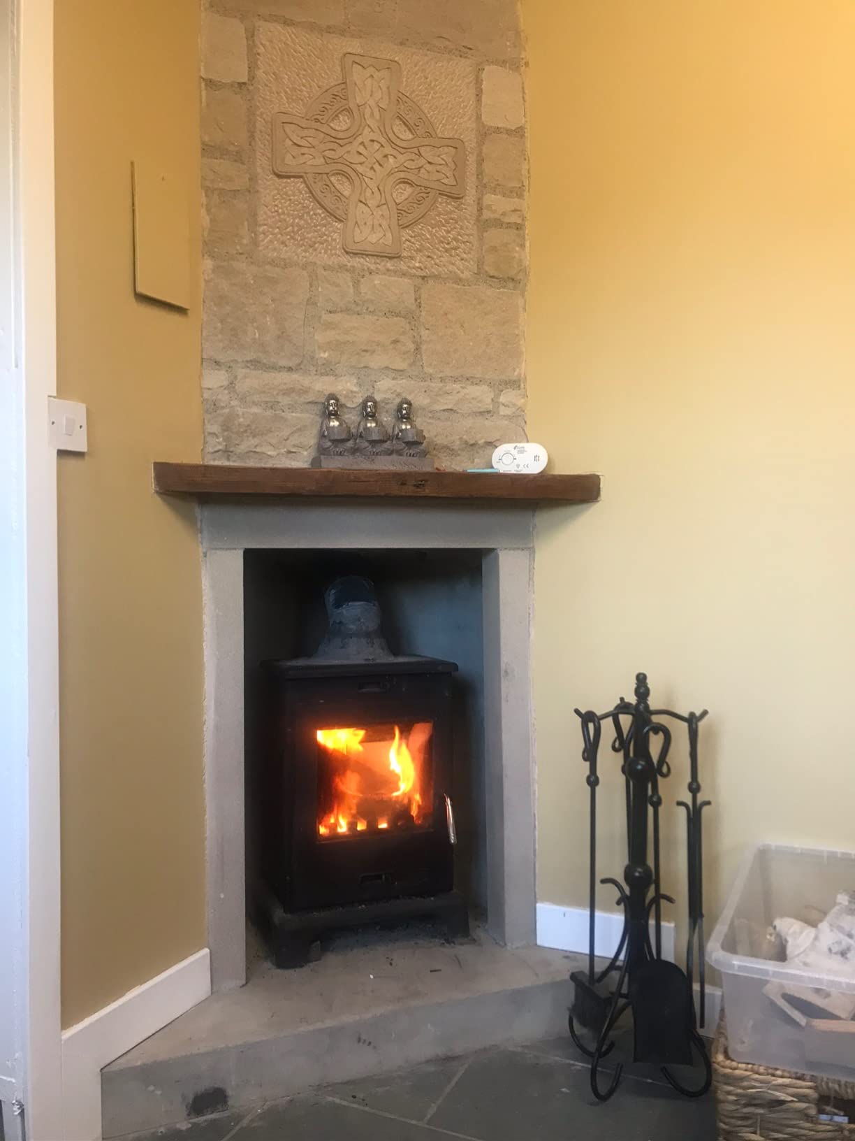 Flavel Dalton 4.9kw Multifuel Wood Burning Stove : Amazon.co.uk: DIY ...