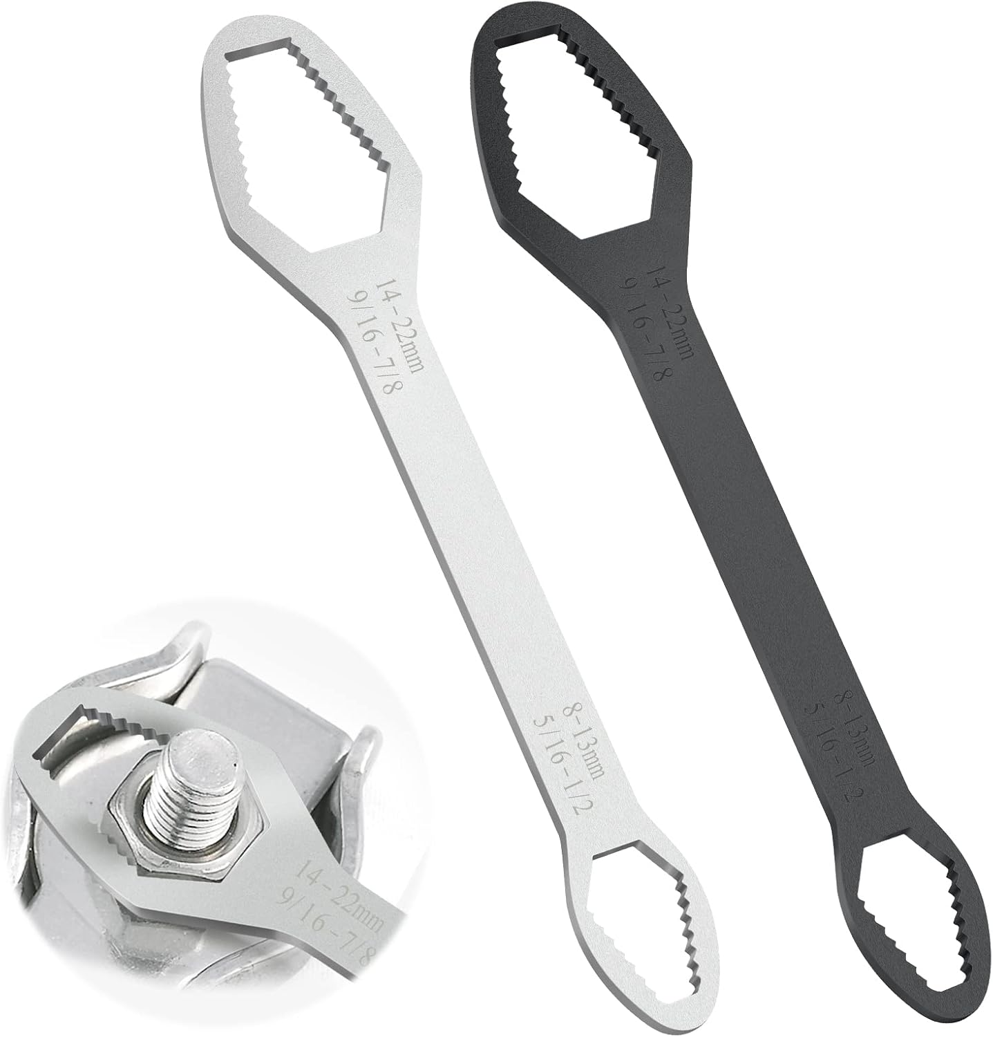 Zoomarlous 8-22mm Universal Torx Wrench, Double-ended Self-tightening ...