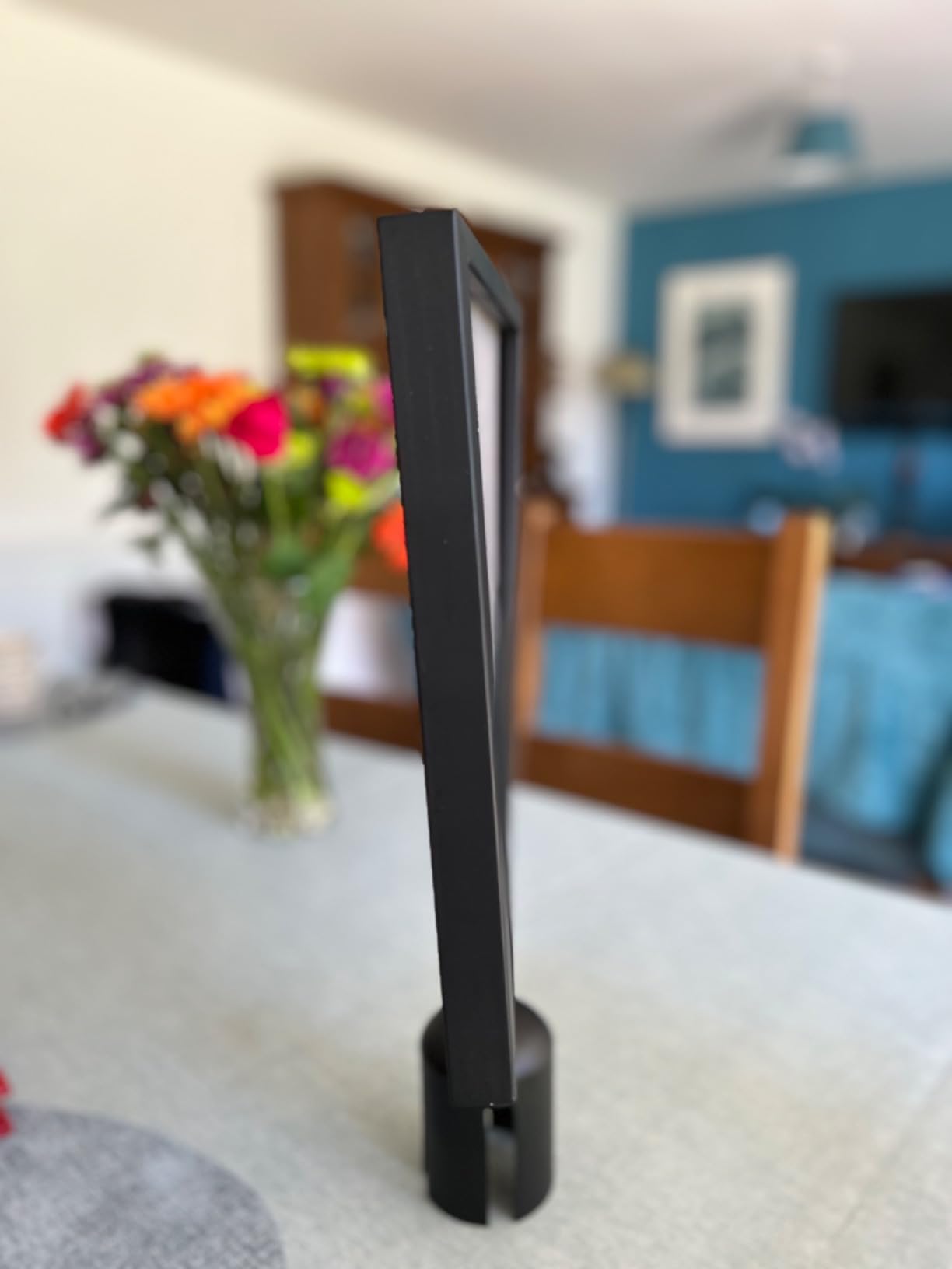 Operitacx Waist Band Stanchion Sign Holder Frame Portrait Stand Poster ...