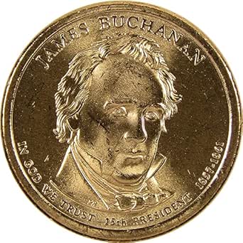 2010 D James Buchanan Presidential Dollar BU Uncirculated $1 Coin at ...