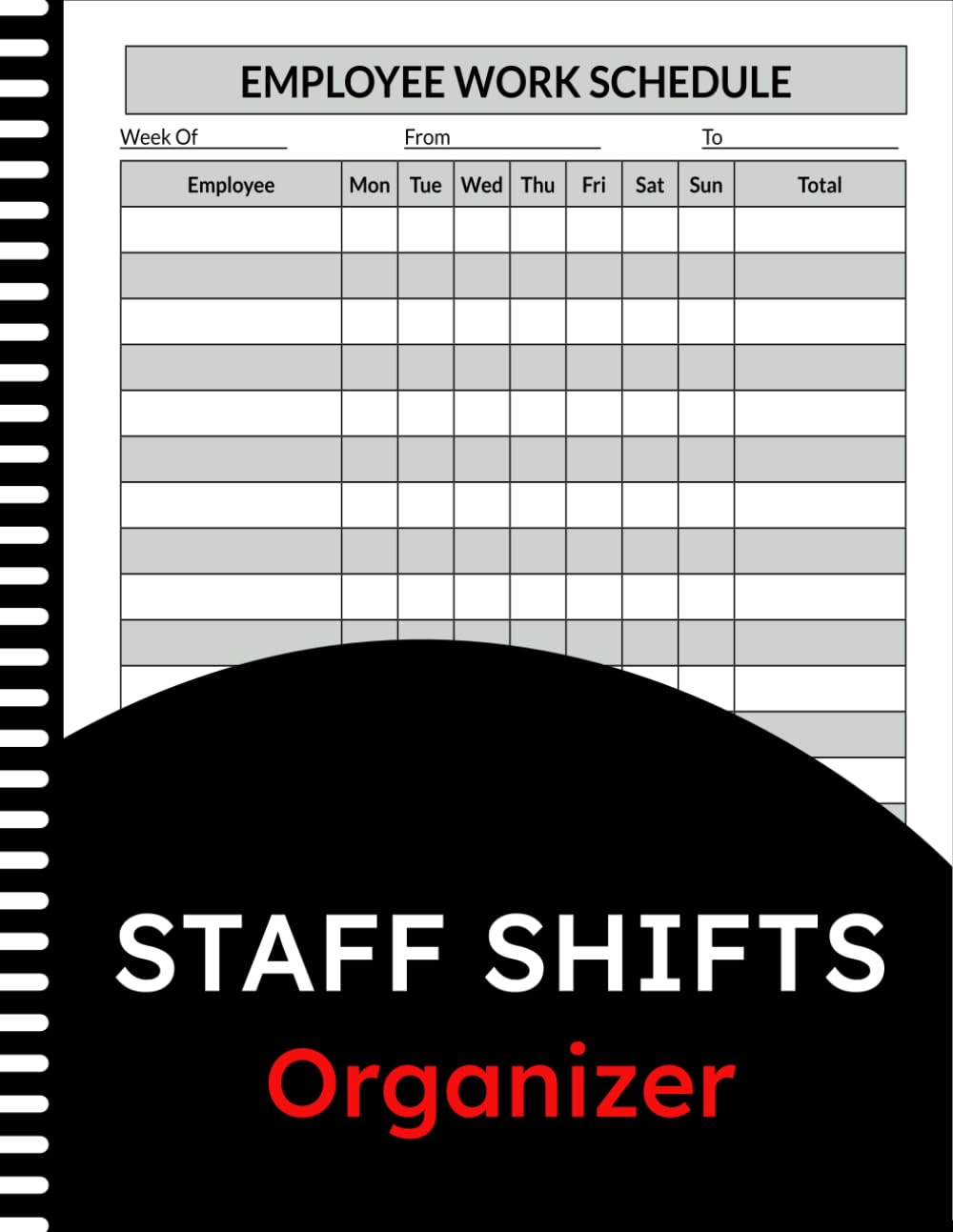 Staff Shifts Organizer: Weekly and Daily Employees Scheduling for Staff ...