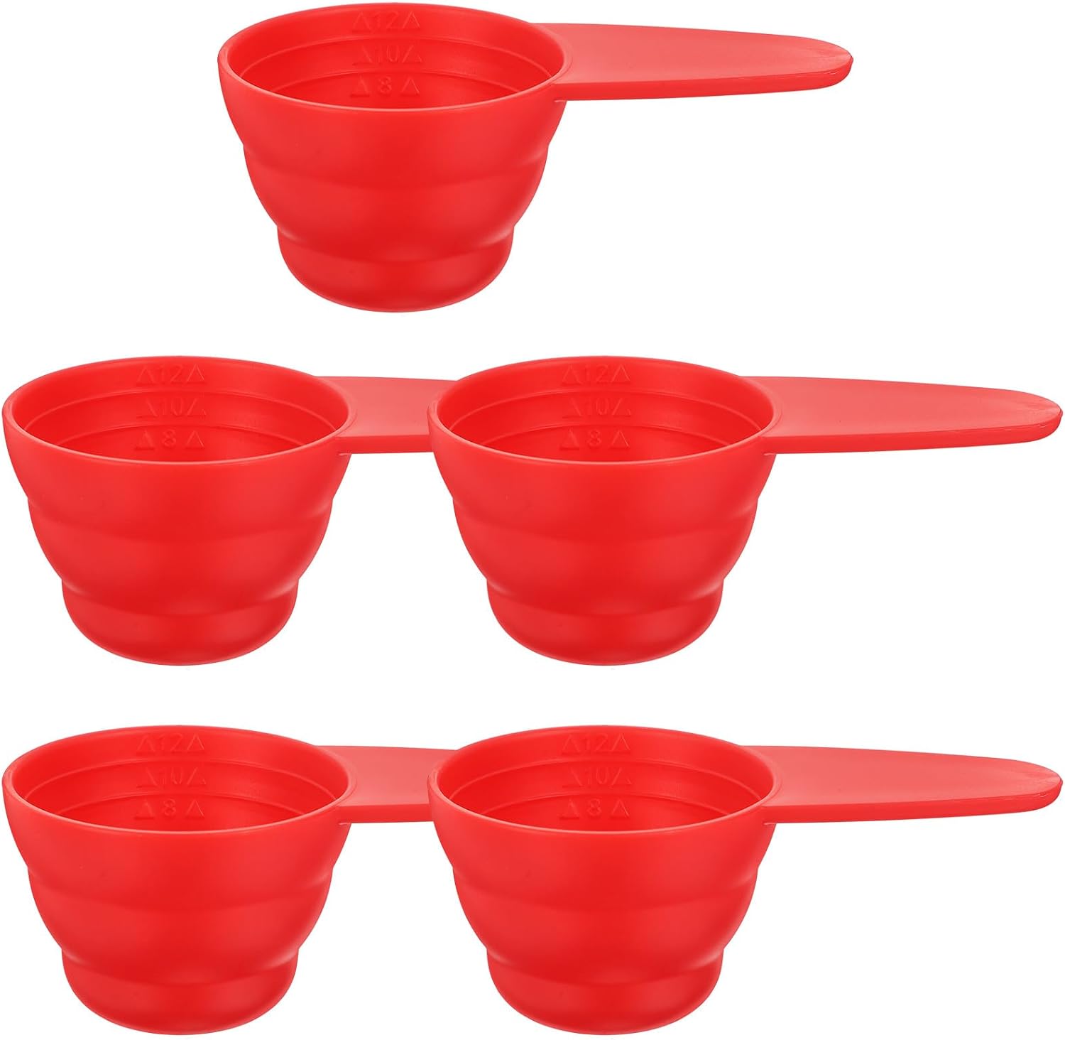 Amazon.com: Garneck 5 Pcs 1/4 Cup Measuring Cup Plastic Measuring ...
