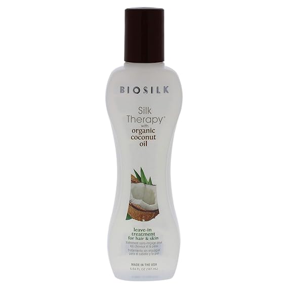 Amazon.com: Biosilk Silk Therapy with Organic Coconut Oil Leave-In ...
