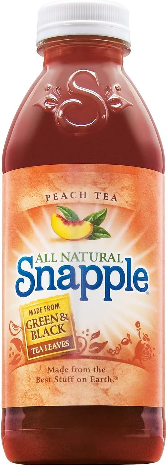 Amazon.com: Snapple Zero Sugar Raspberry Tea, 16 fl oz recycled plastic ...