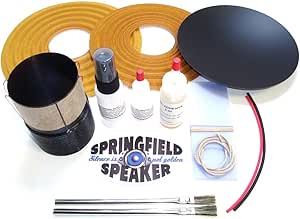 Amazon.com: Springfield Speaker 2.5" Coil Replacement Kit -Adhesives Included - Dual 2 Ohm ...