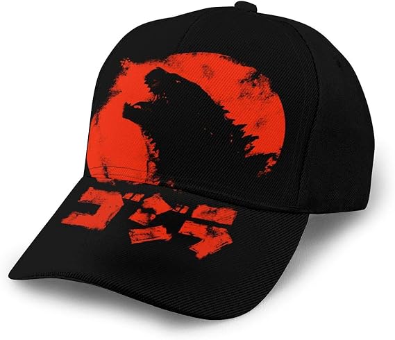 BKOGAL Man Woman Adjustable Baseball Cap King of Godzilla Red Roar Ball ...