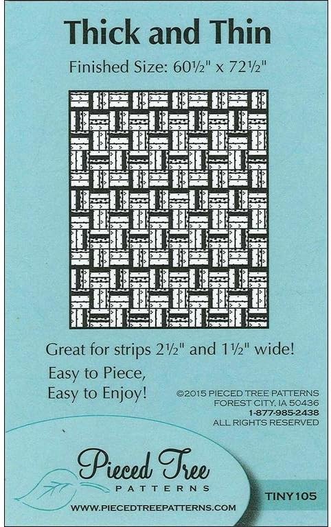 Amazon.com: Pieced Tree Patterns Pieced Tree Tiny Thick and Thin Pattern