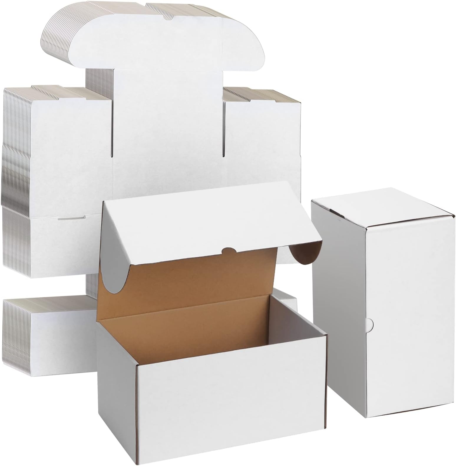 Amazon.com: The Packaging Wholesalers 10 x 6 x 6 Inches Shipping Boxes ...