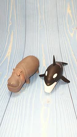 Amazon.co.jp: Shakrel Planet Orca Kaba Set Figure Gachagashapon Capsule ...