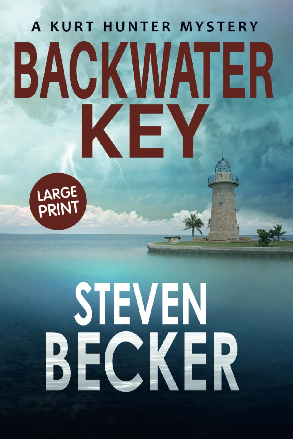Amazon.com: Backwater Key: Large Print (Kurt Hunter Mysteries - Large ...