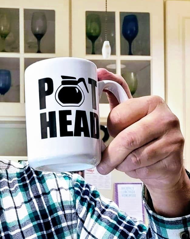 Amazon.com: Artisan Owl Pot Head Coffee Pot Mug - 15 oz Deluxe Large ...