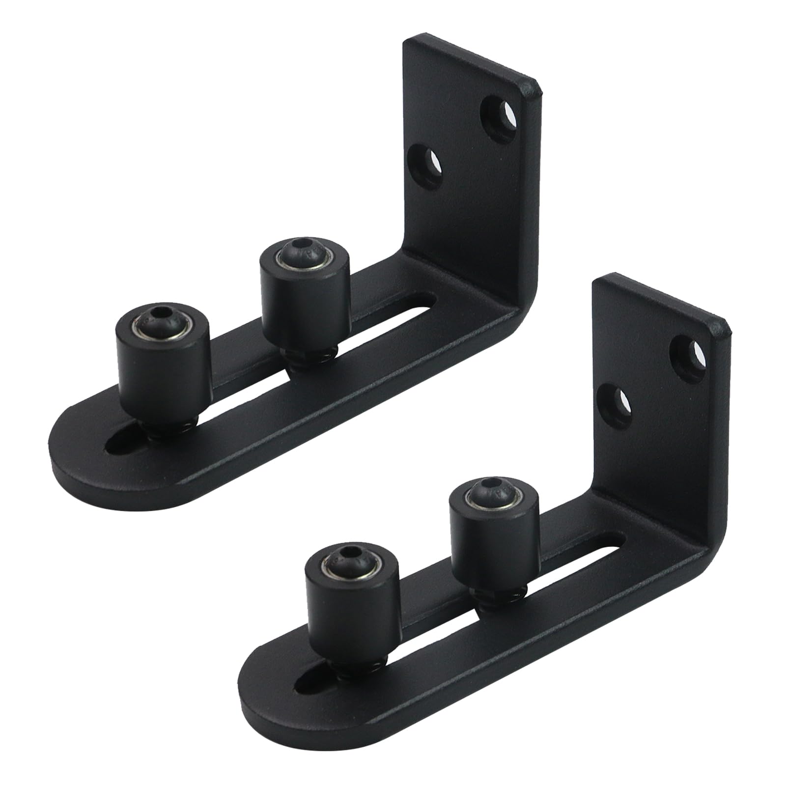 Snapklik.com : Oedema 2 Pack Barn Door Floor Guide, Wall Mount Barn ...