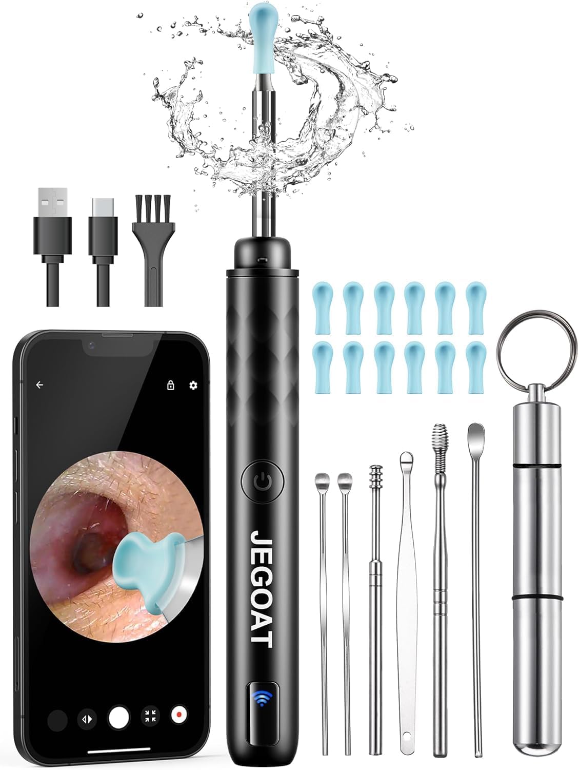 Amazon.com: Ear Wax Removal Endoscope, BEBIRD Earwax Remover Tool with ...