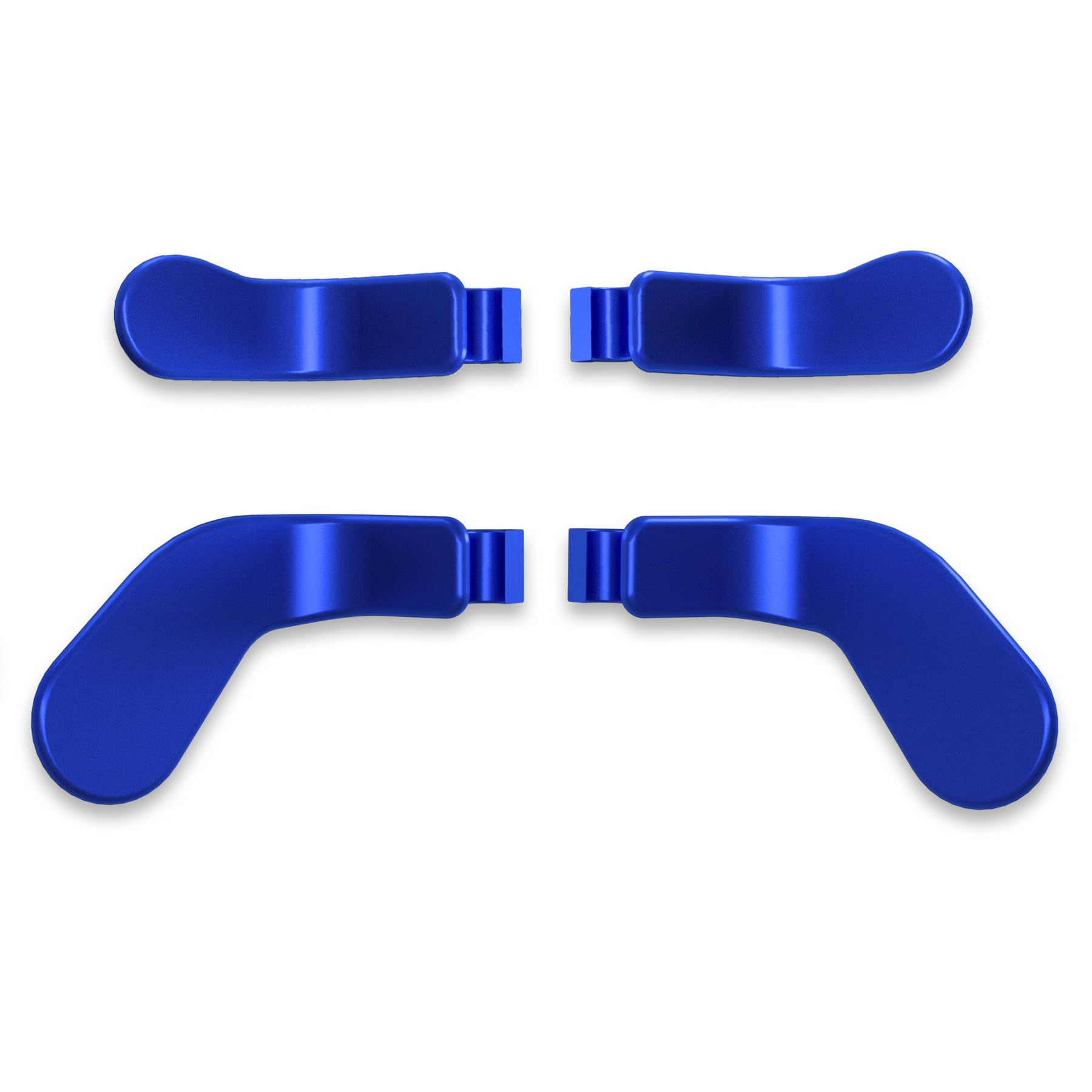 eXtremeRate 4 pcs Metallic Blue Stainless Steel Paddles, Replacement ...
