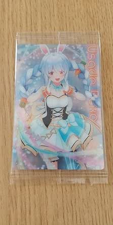 Amazon.co.jp: Holo Live Wafer Card Pekora Usada : Toys & Games