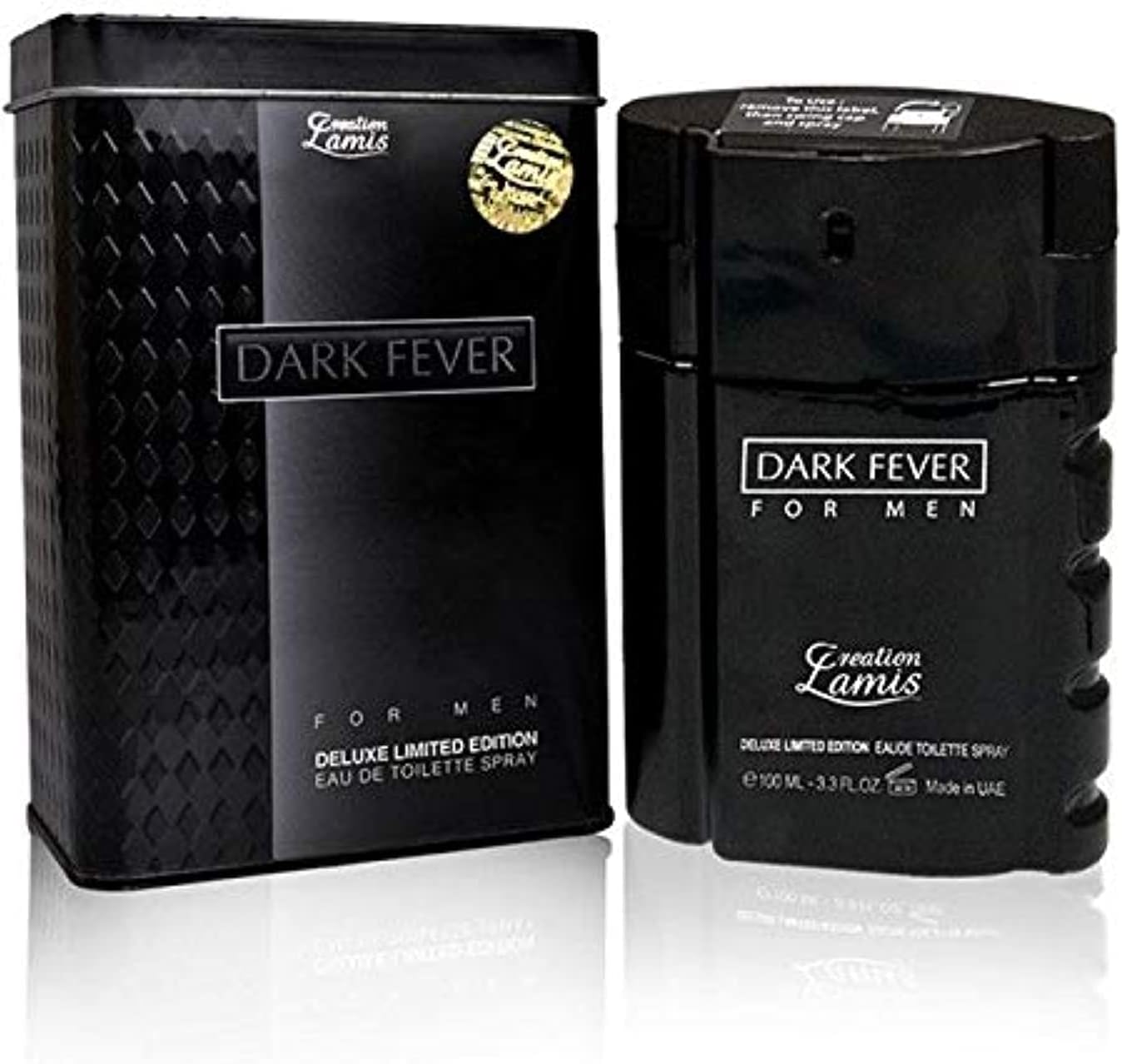 Dark Fever by Lamis Eau de Toilette, For Men,100ml : Buy Online at Best ...