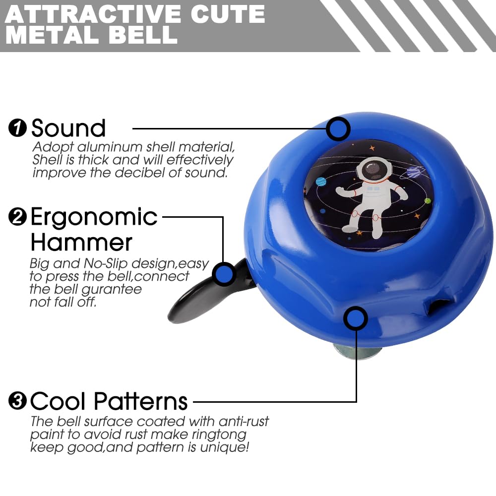 Snapklik.com : Kids Bike Bell - Bicycle Bell Ring For Adults & Kids ...