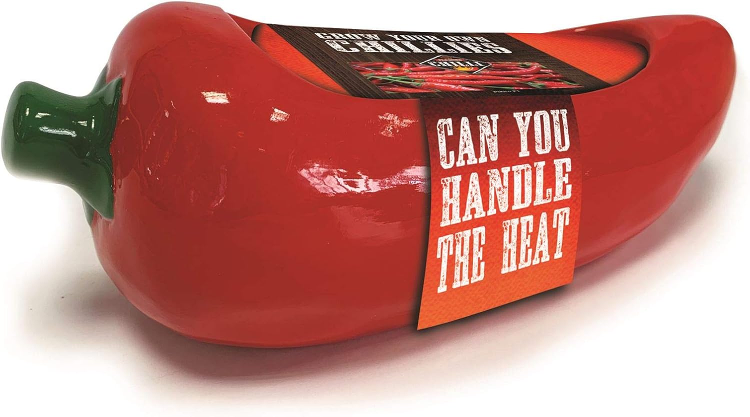 Novelty Chilli Growing Kit with Chilli Pikito Seeds & Compost : Amazon ...