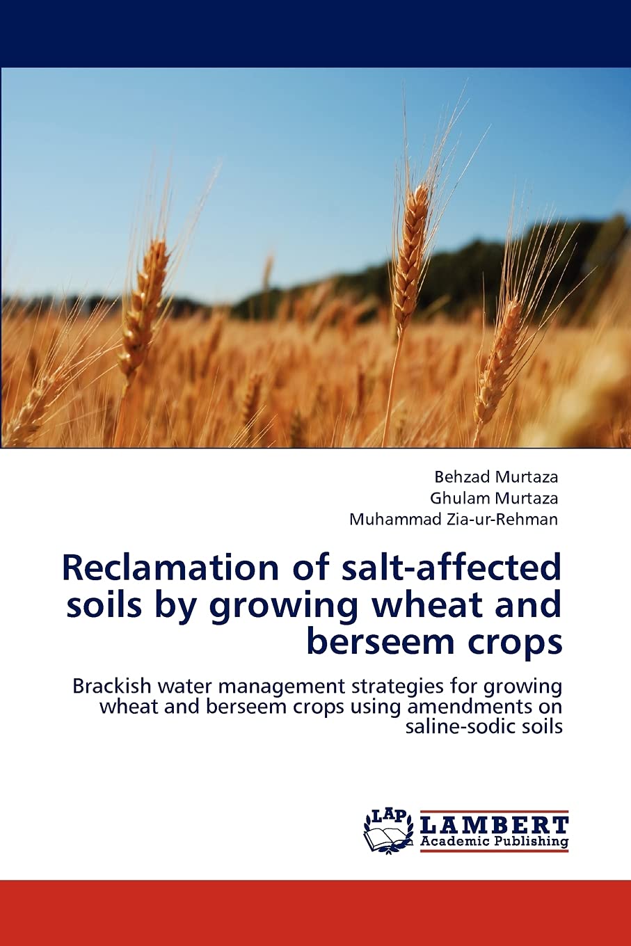 Buy Reclamation Of Salt Affected Soils By Growing Wheat And Berseem