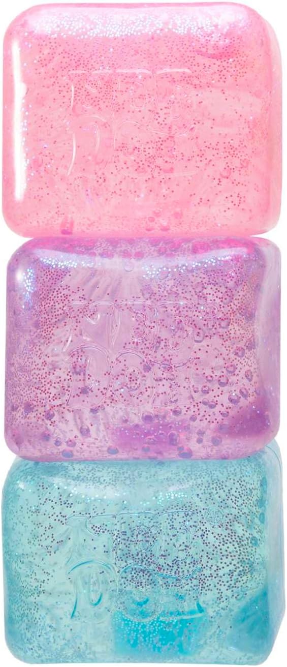 NeeDoh Nice Cube Glitter & Glow, Squishy Sensory Stress Relief Fidget ...
