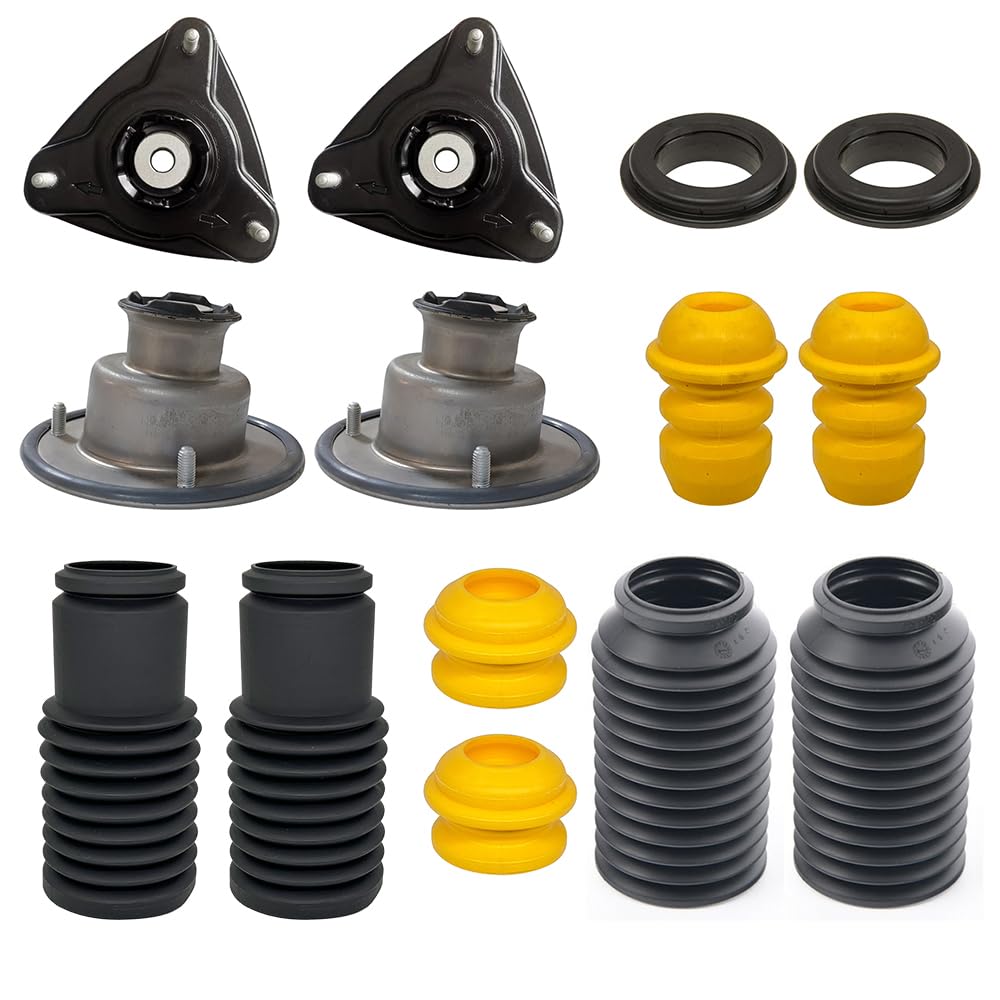 Amazon.com: Front shock-absorbing top glue 8-piece set + rear shock ...