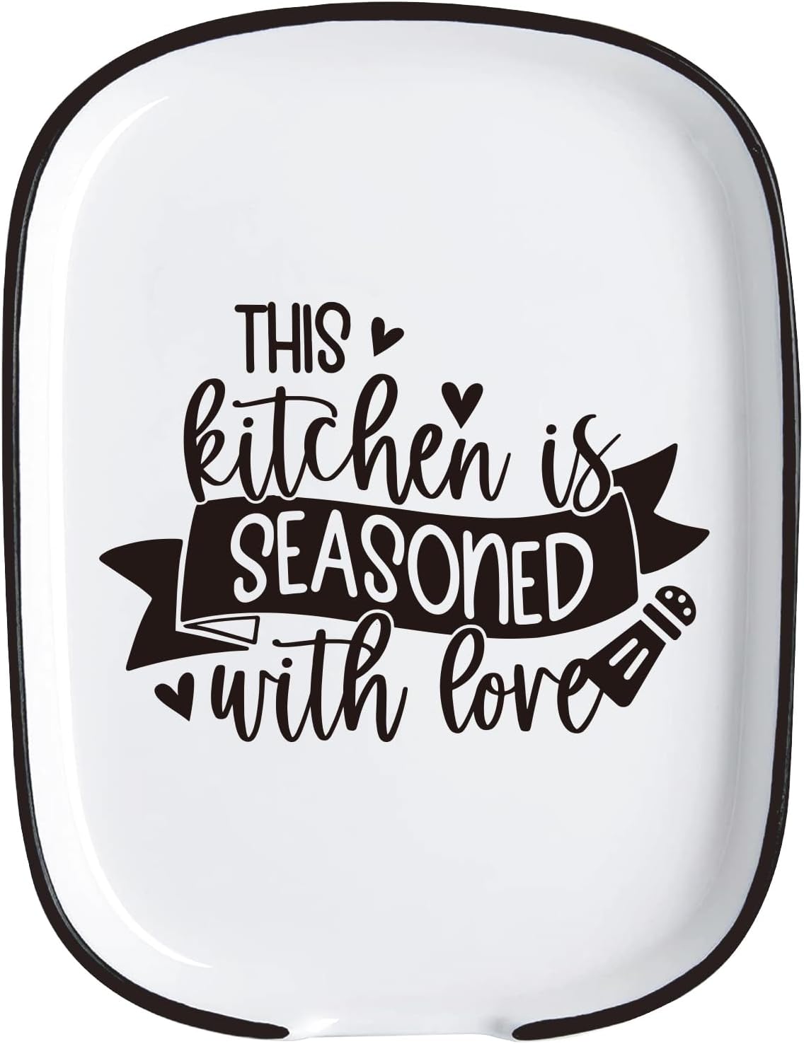 Amazon.com: Ceramic Spoon Rest for Kitchen Stove Top Counter, Funny ...