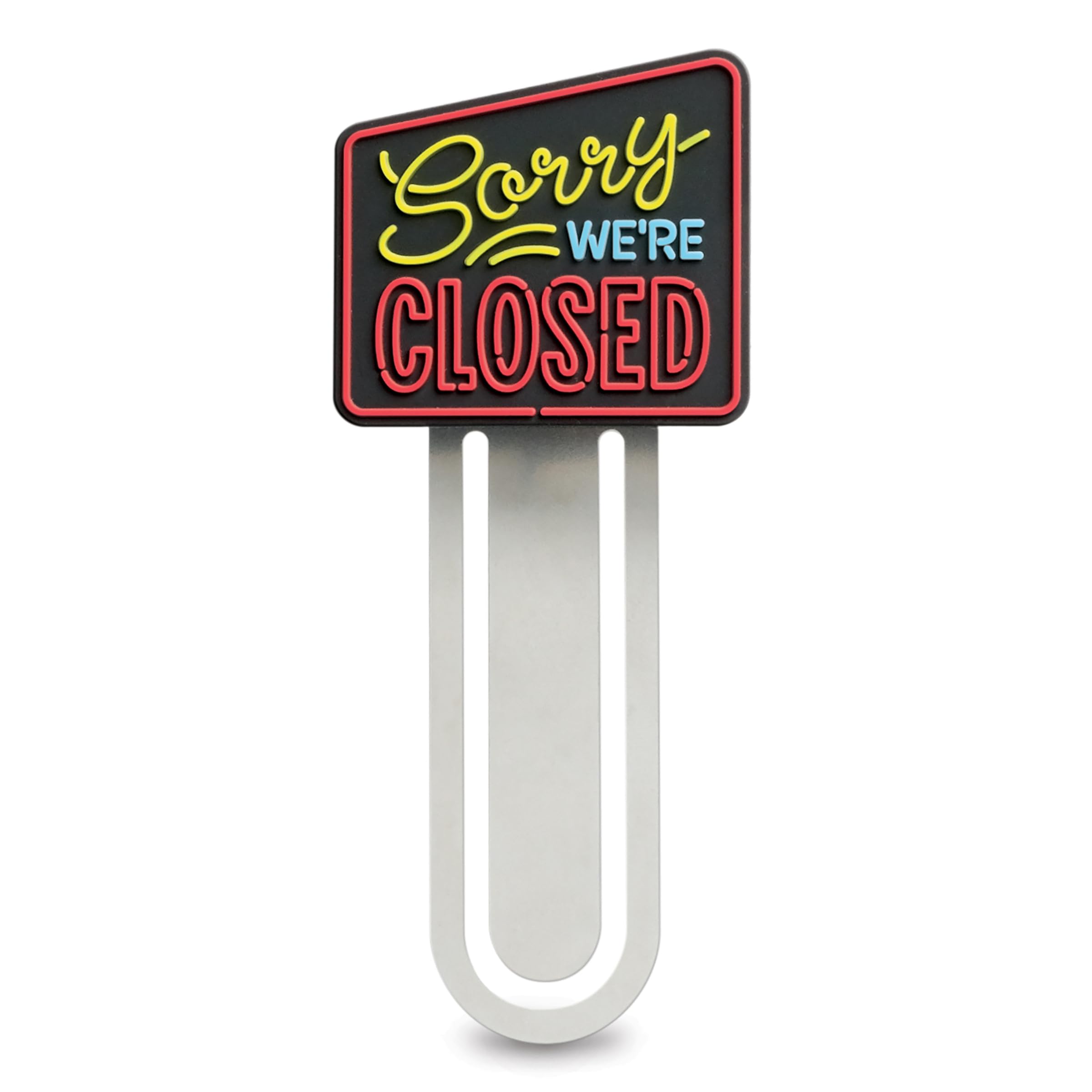 Sorry Were Closed Sign Neon