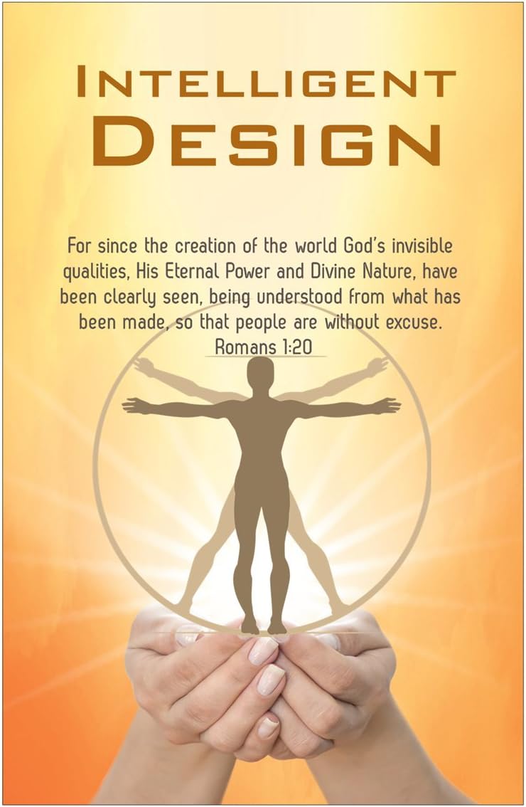 Amazon.com: Creation Enterprises Intelligent Design Man Inspirational ...