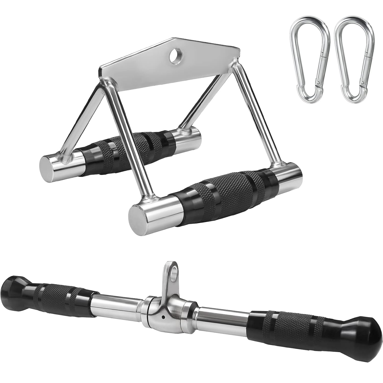 Fitness Zone LAT Pull Down Cable Machine Attachment - Cable Machine ...