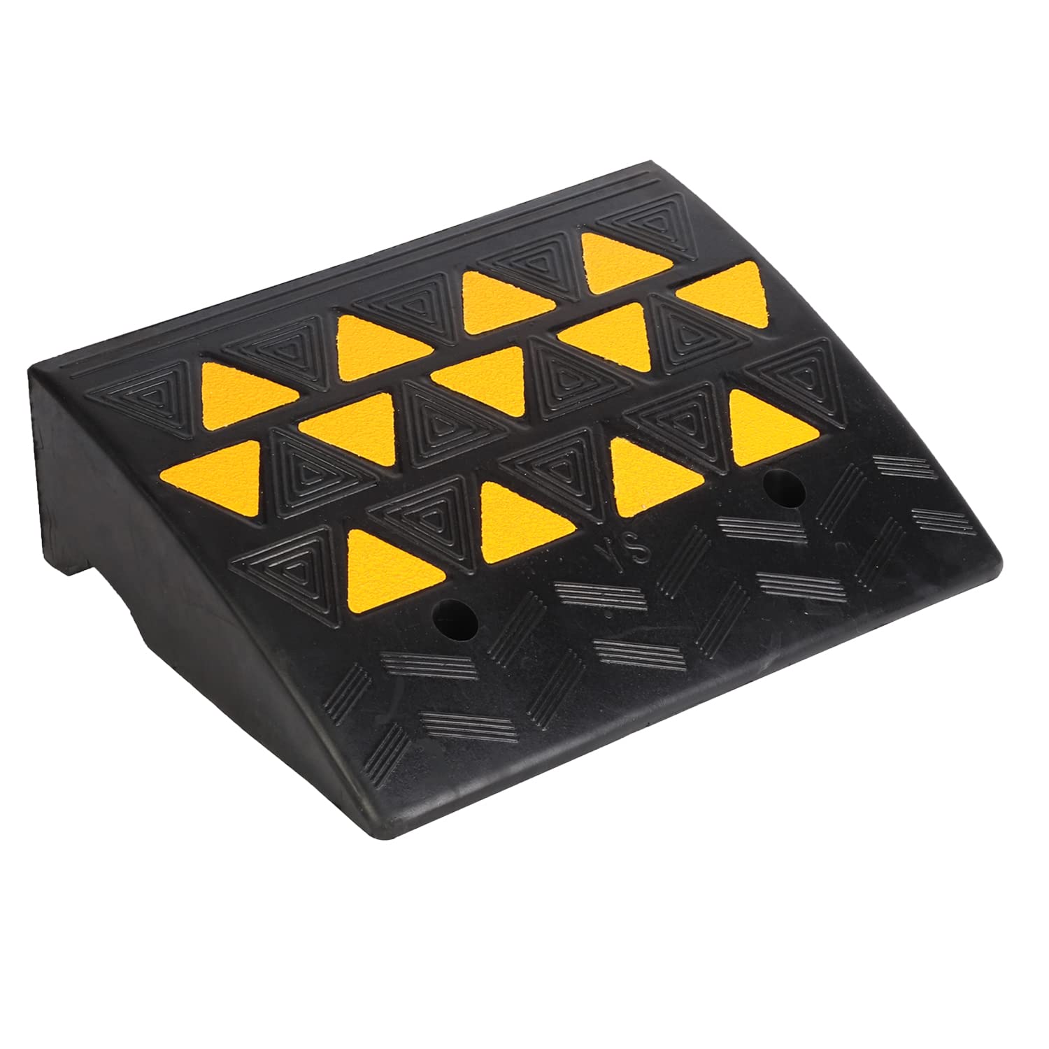 Buy Nisorpa 6.3'' Rubber Curb Ramp Driveway Curb Ramp 10T Heavy Duty ...