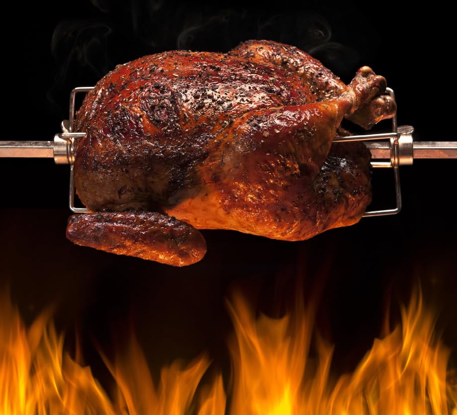 Snapklik.com : IULULU CH SL BBQ Rotisserie Ring Kit For 22 Inch Weber ...