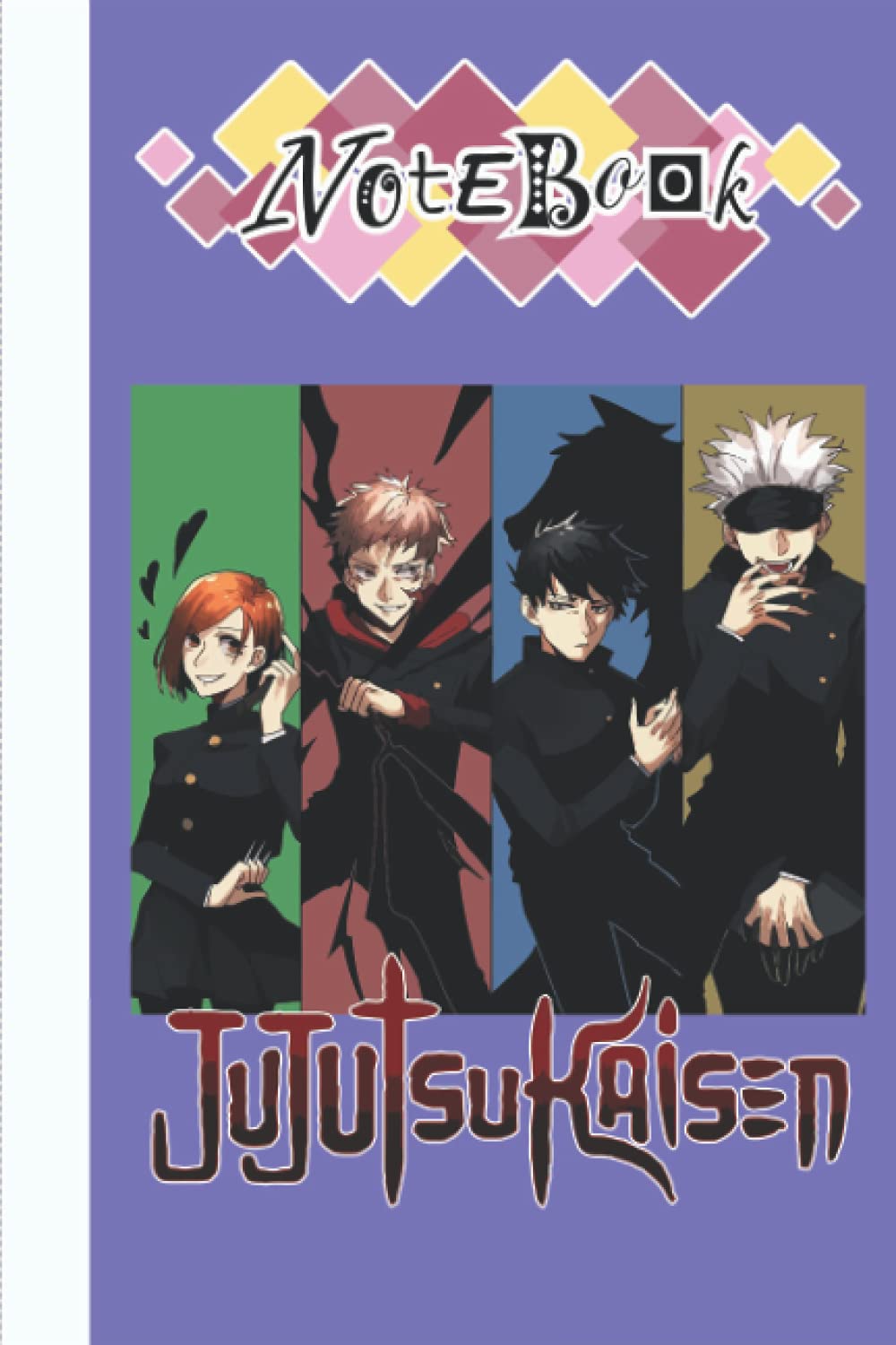 Jujutsu Kaisen Notebook Notebook Suguru Geto Mei Zenin Maki Zenin ...
