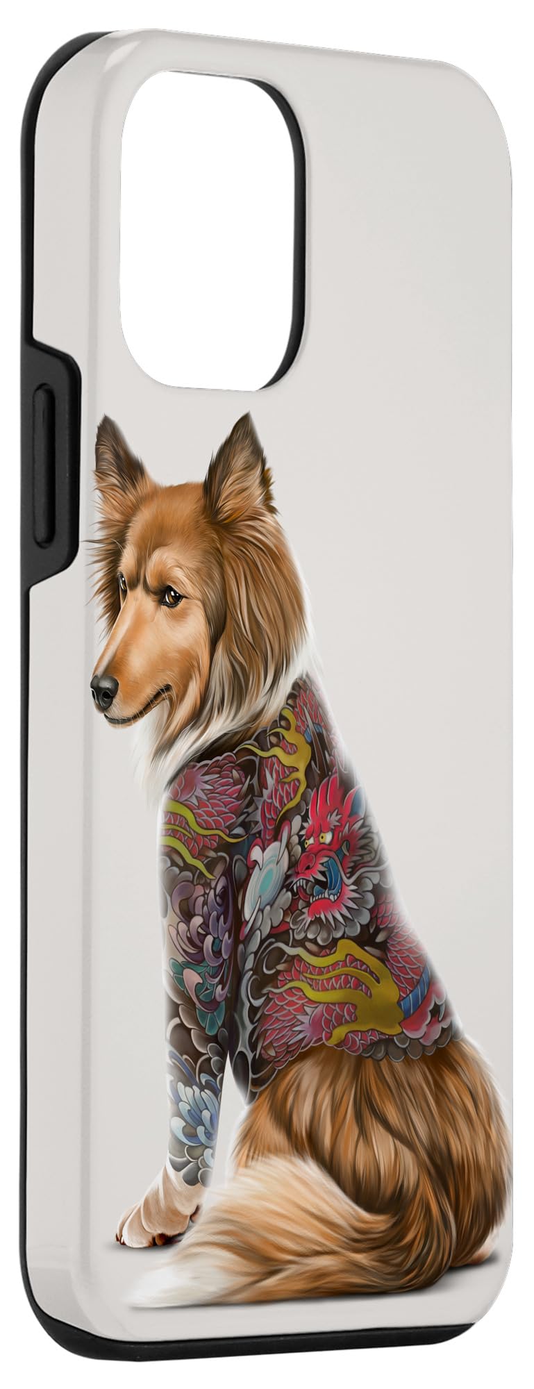 Sheltie Tattoos Traditional "Sheltie" Tattoo BlackInk AI