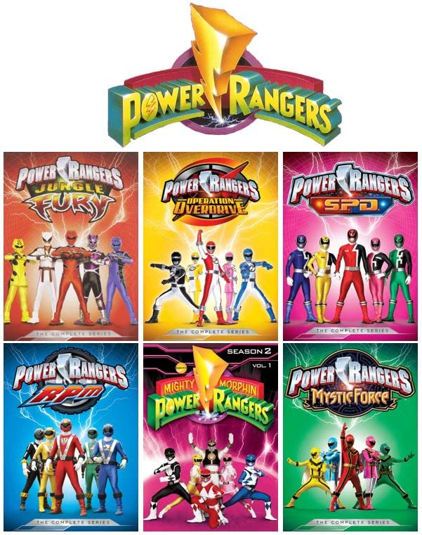 Buy Ultimate Power Rangers 6-Volume DVD Collection: Jungle Fury ...