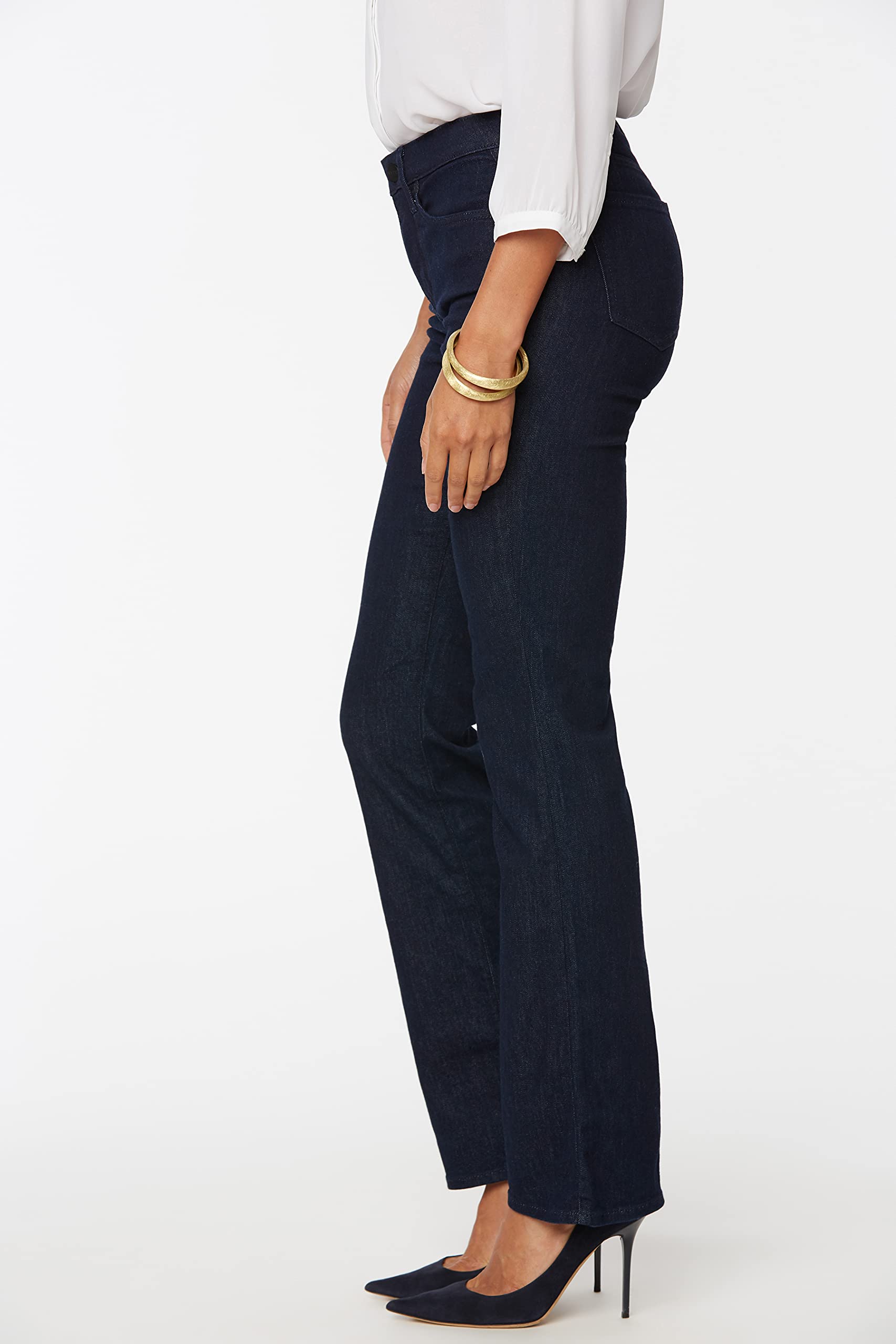 NYDJ Womens Barbara Boot-Cut Jeans