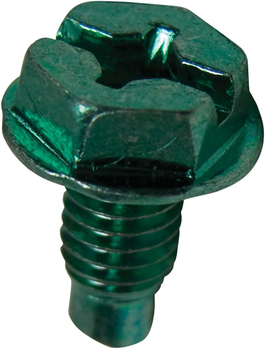 Gardner Bender GGS-1512R Grounding Screws,Green,12 Pack - Screw ...