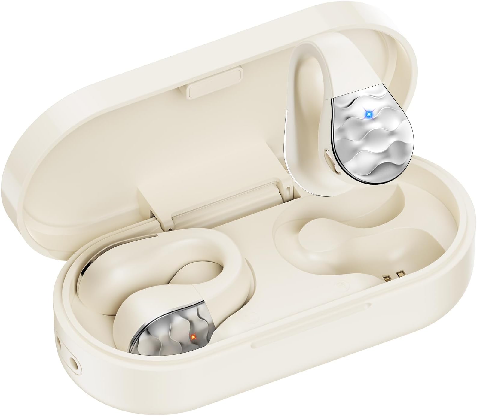 Amazon.com: Open Ear Wireless Bluetooth Air Conduction Clip Earbuds ...